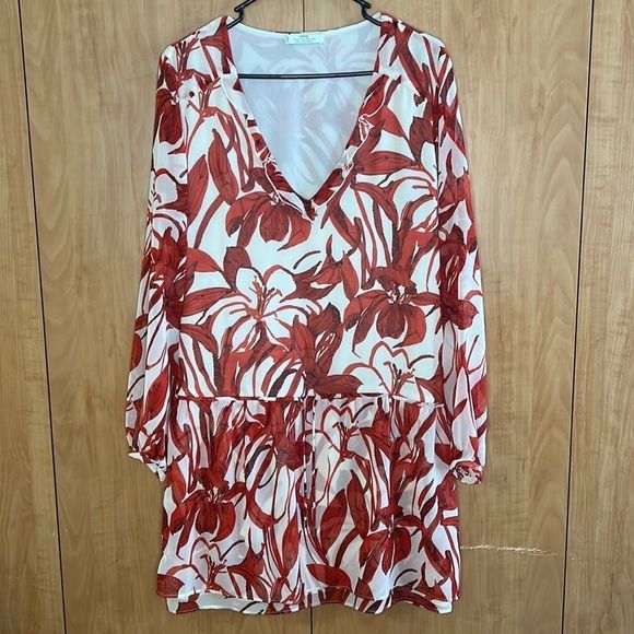 mng suit collection | Dresses | Mng Suit Collectionwhite And Redfloral ...